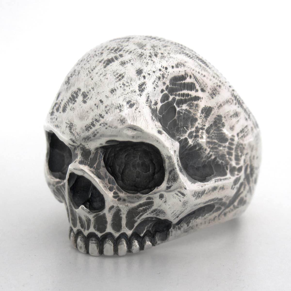 RAT RACE - Standard Skull Ring IVORY - EDEN ROCK STORE
